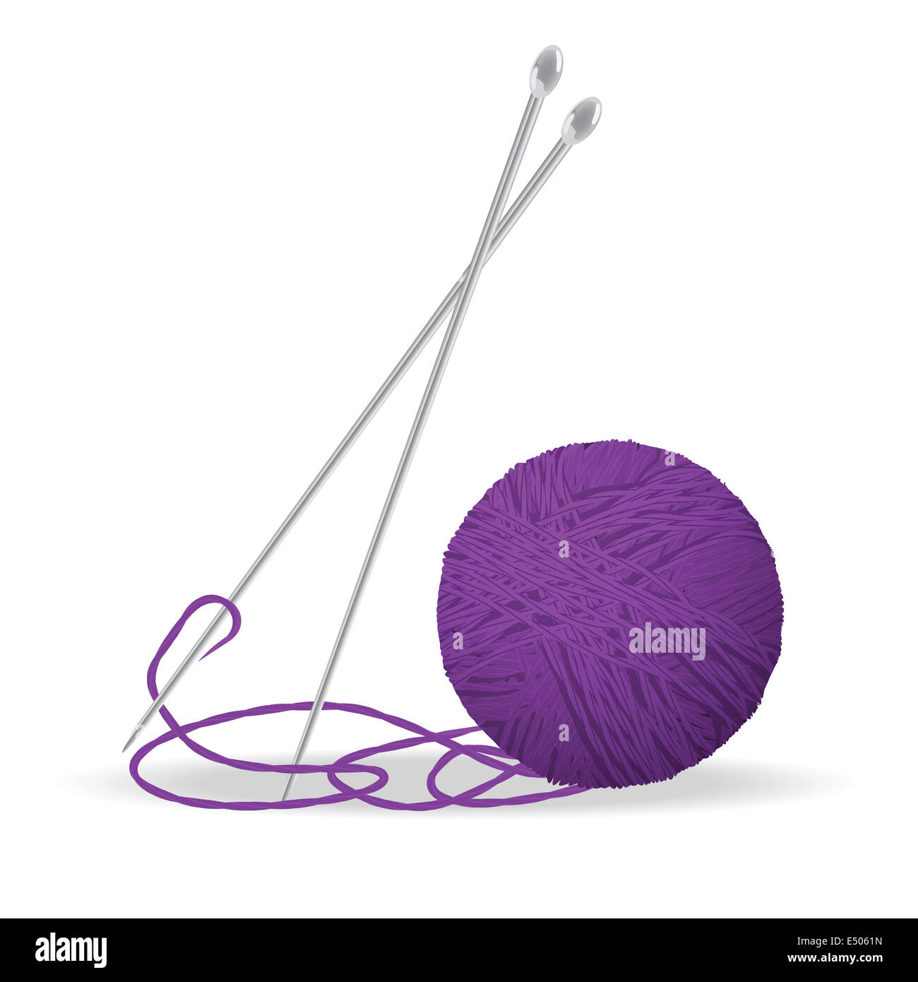 Illustration of needles Cut Out Stock Images & Pictures - Alamy