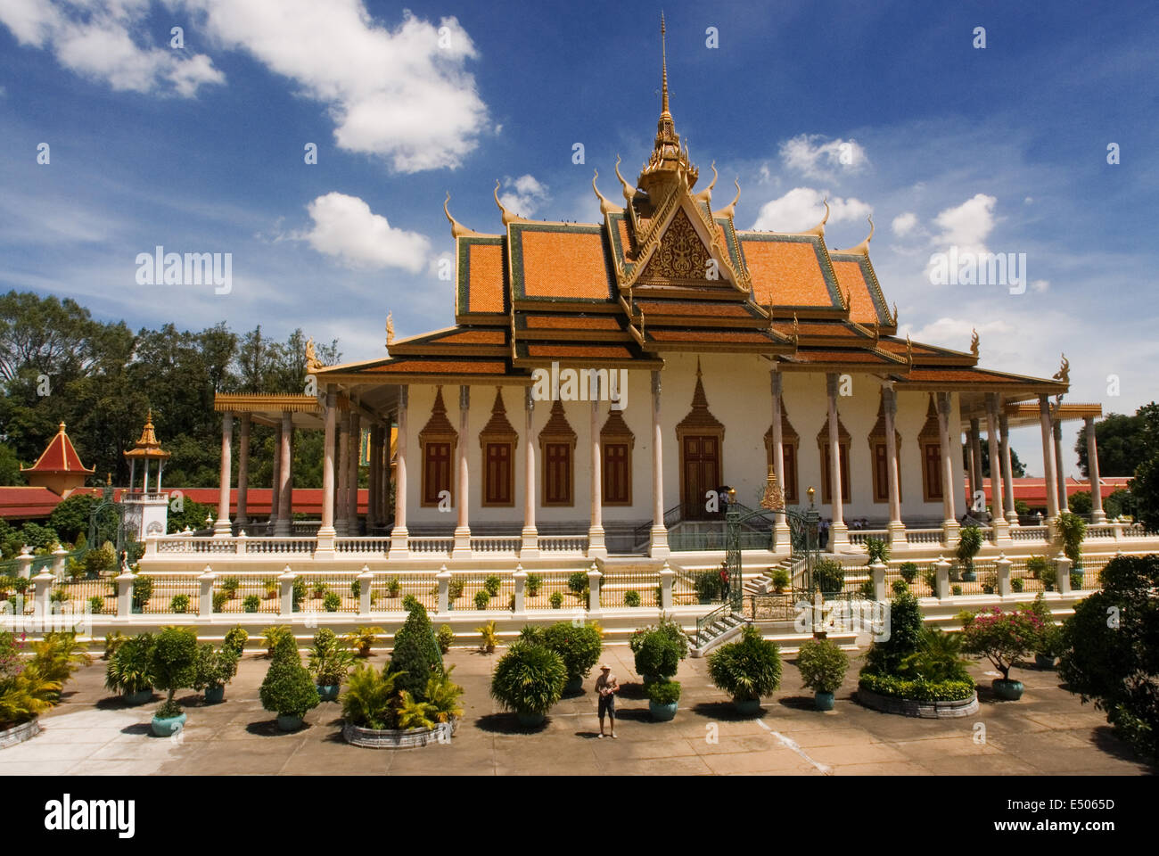 Royal Palace. Phnom Penh. The Royal Palace in Phnom Penh was ...