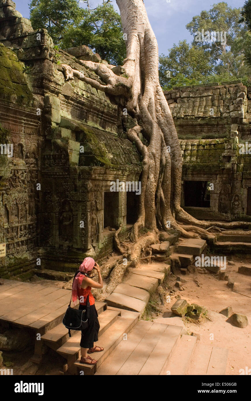 Ta Prohm Temple. Ta Prohm is as seductive as Lara Croft. The site of ...