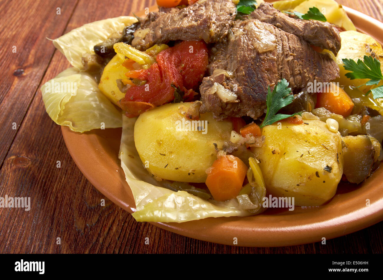 Basma - oriental stew Stock Photo - Alamy