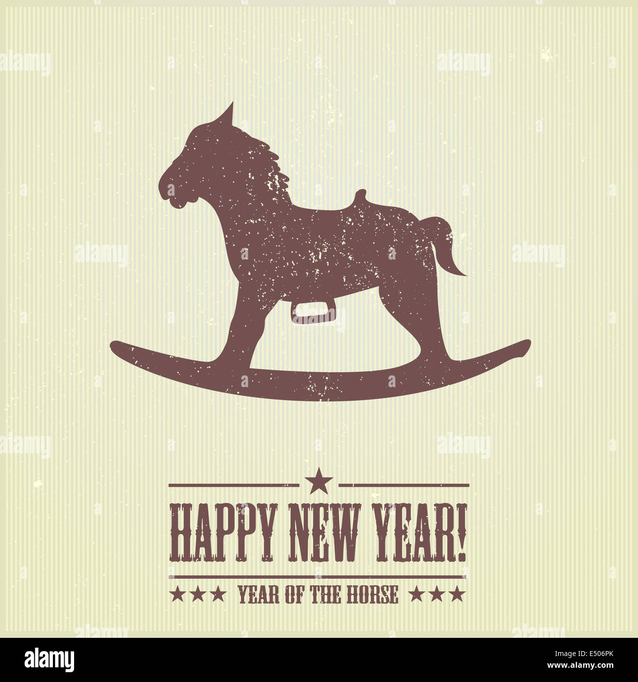 Rocking horse silhouette hi-res stock photography and images - Alamy