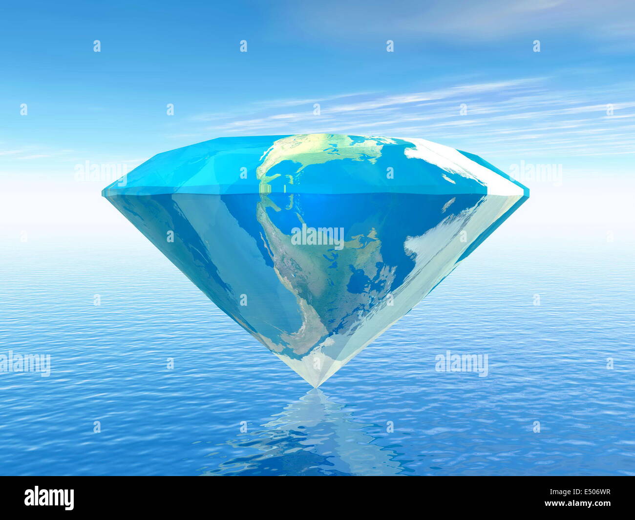 Map of diamond hi-res stock photography and images - Alamy