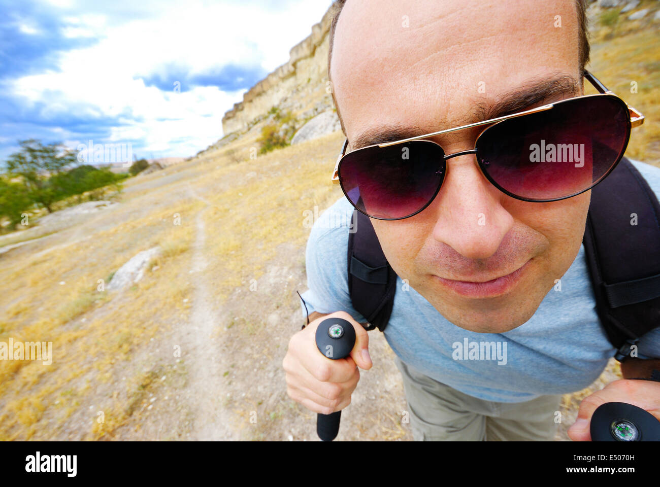Adult backpack hi-res stock photography and images - Alamy