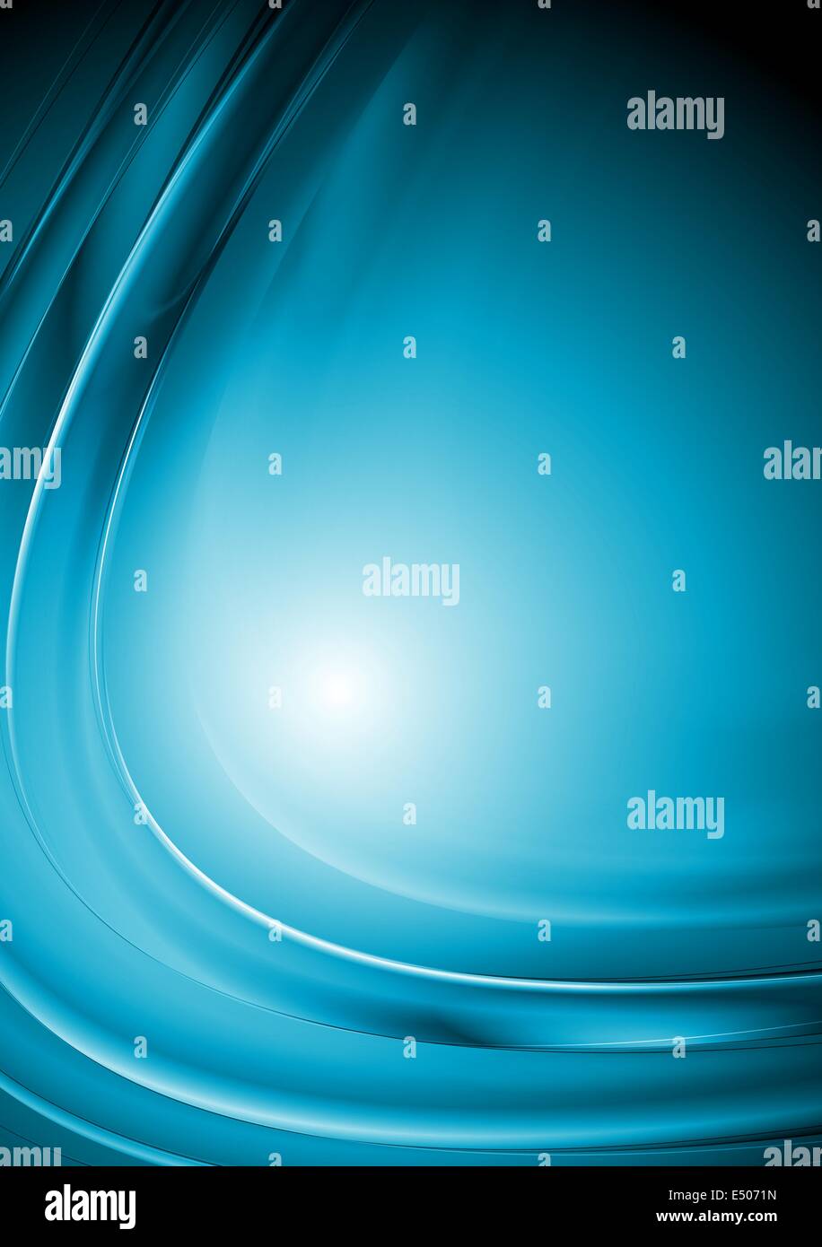 Colourful smooth waves background Stock Photo - Alamy