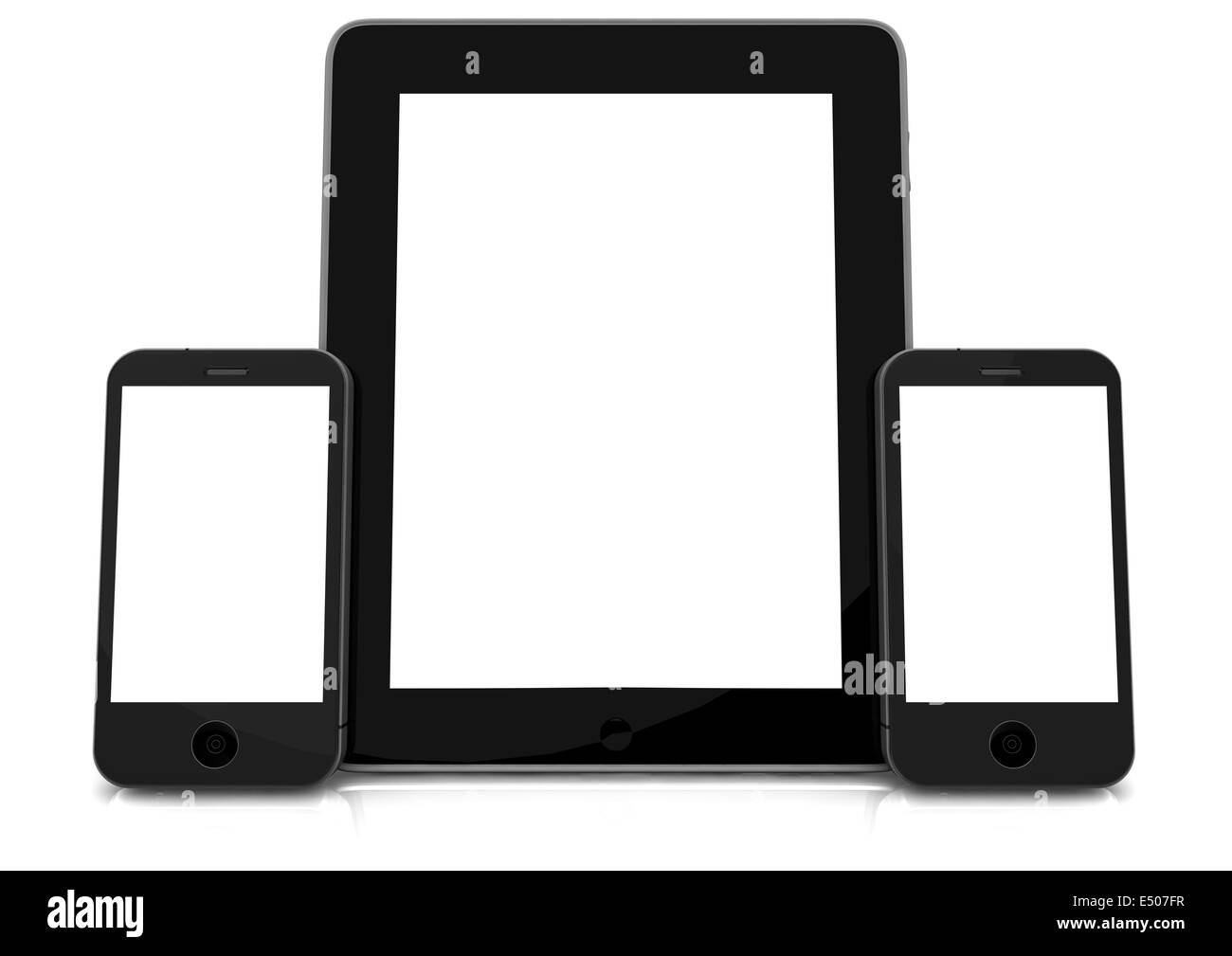tablet and phone Stock Photo - Alamy