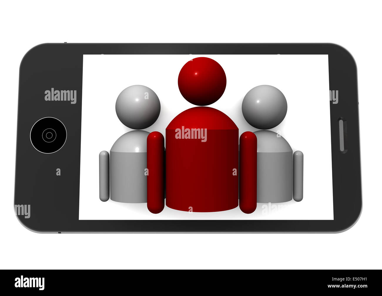 Member media Cut Out Stock Images & Pictures - Alamy