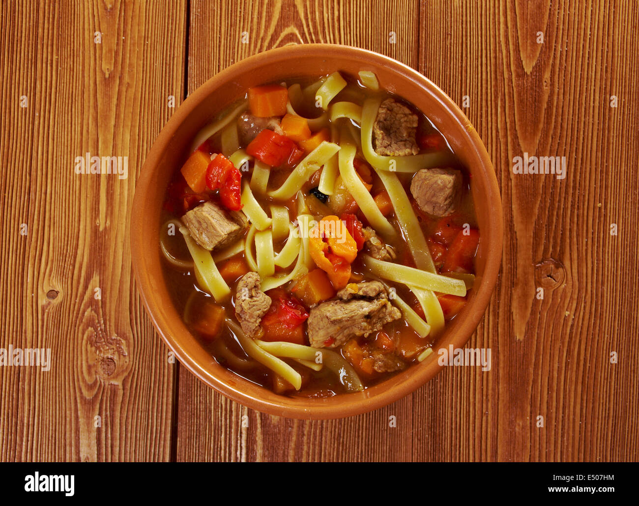 Lagman soup hi-res stock photography and images - Alamy