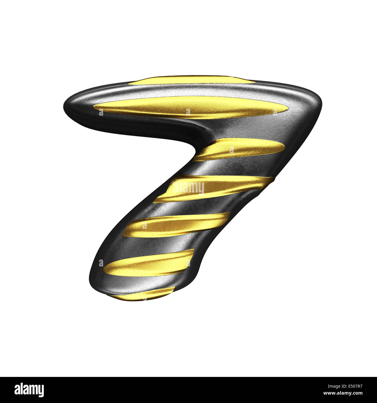 isolated silver figure with gold Stock Photo - Alamy