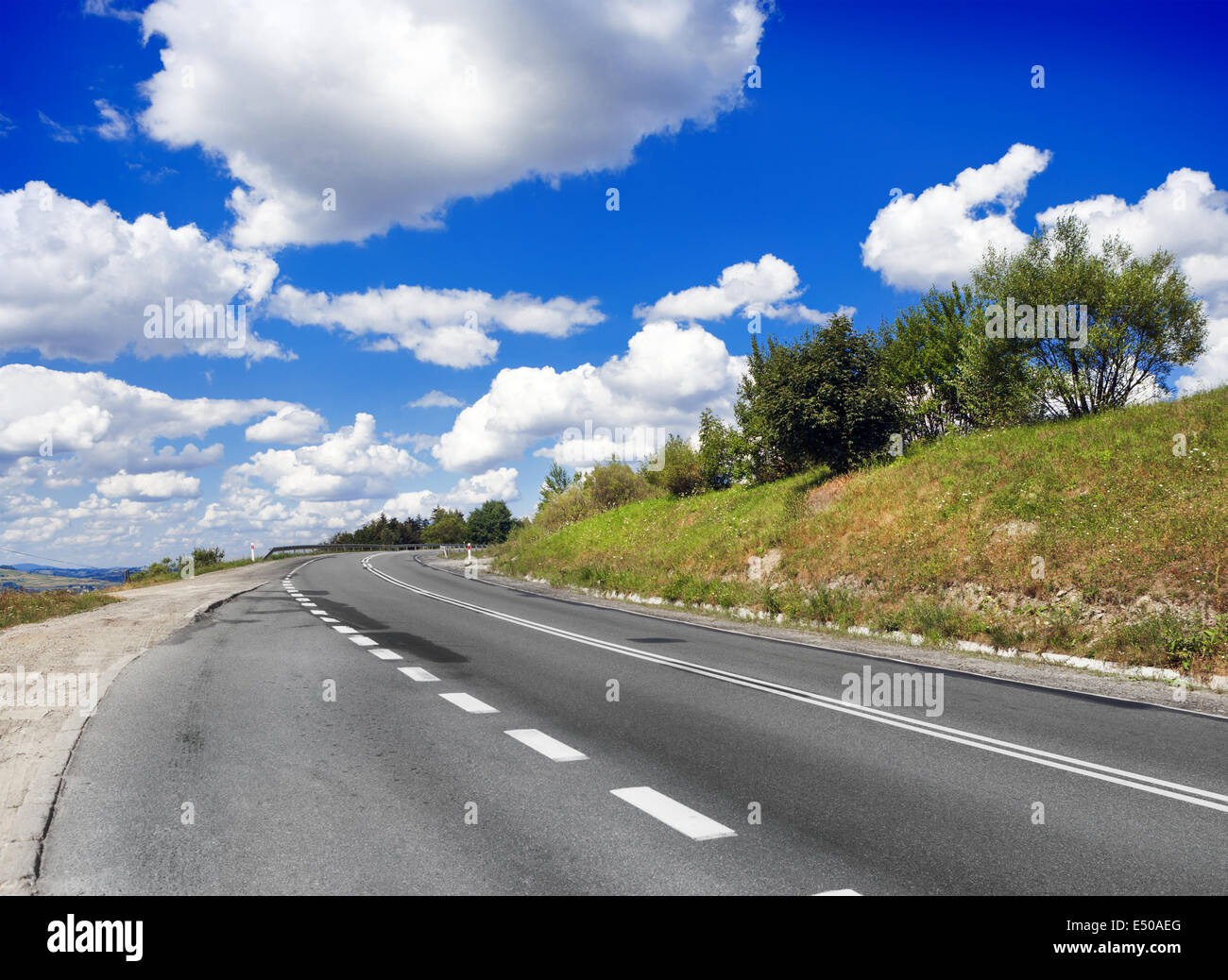 Road in spring mountain hi-res stock photography and images - Alamy