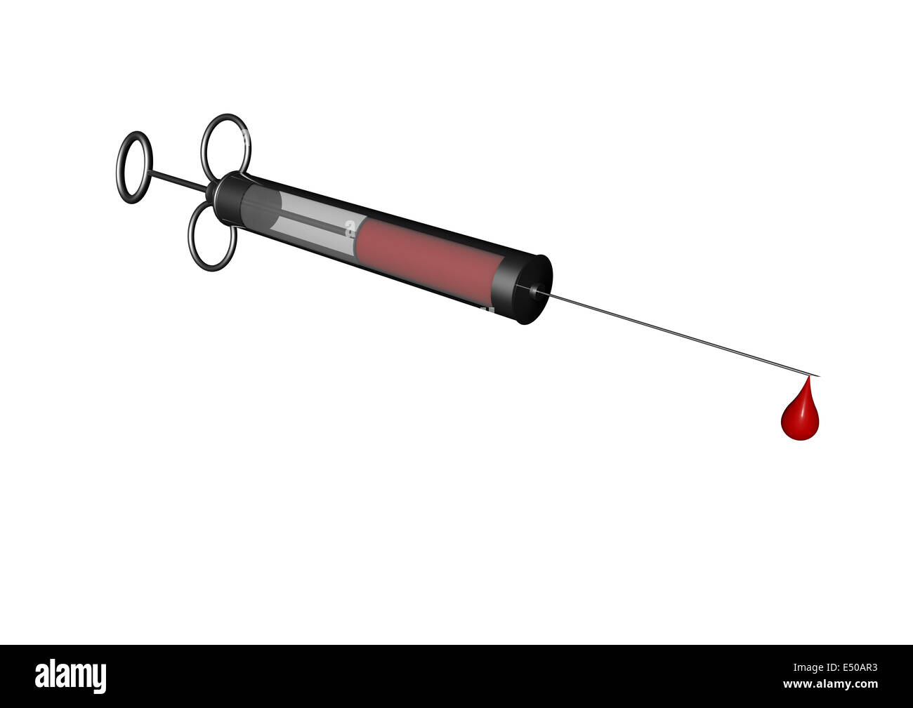 Blood donation syringe icon hi-res stock photography and images - Alamy