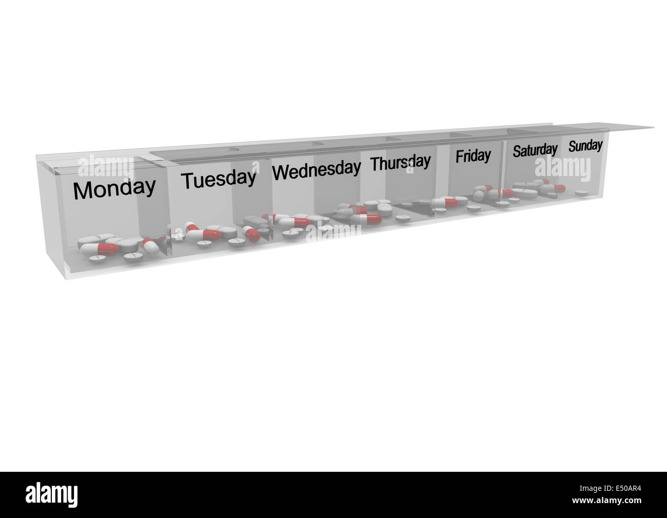 Pillbox pharmacy Cut Out Stock Images & Pictures - Alamy