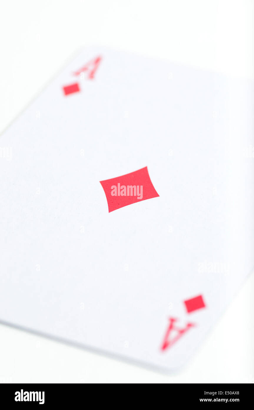 Poker cards picture over white background Stock Photo - Alamy