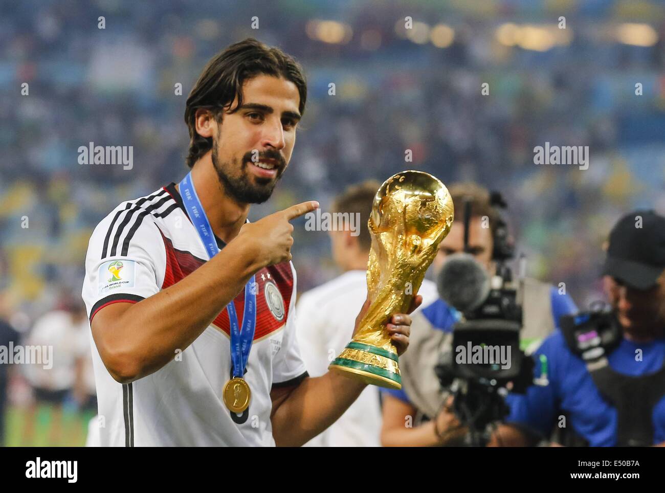 Rio de Janeiro, Brazil. 13th July, 2014. World Cup Final. Germany ...