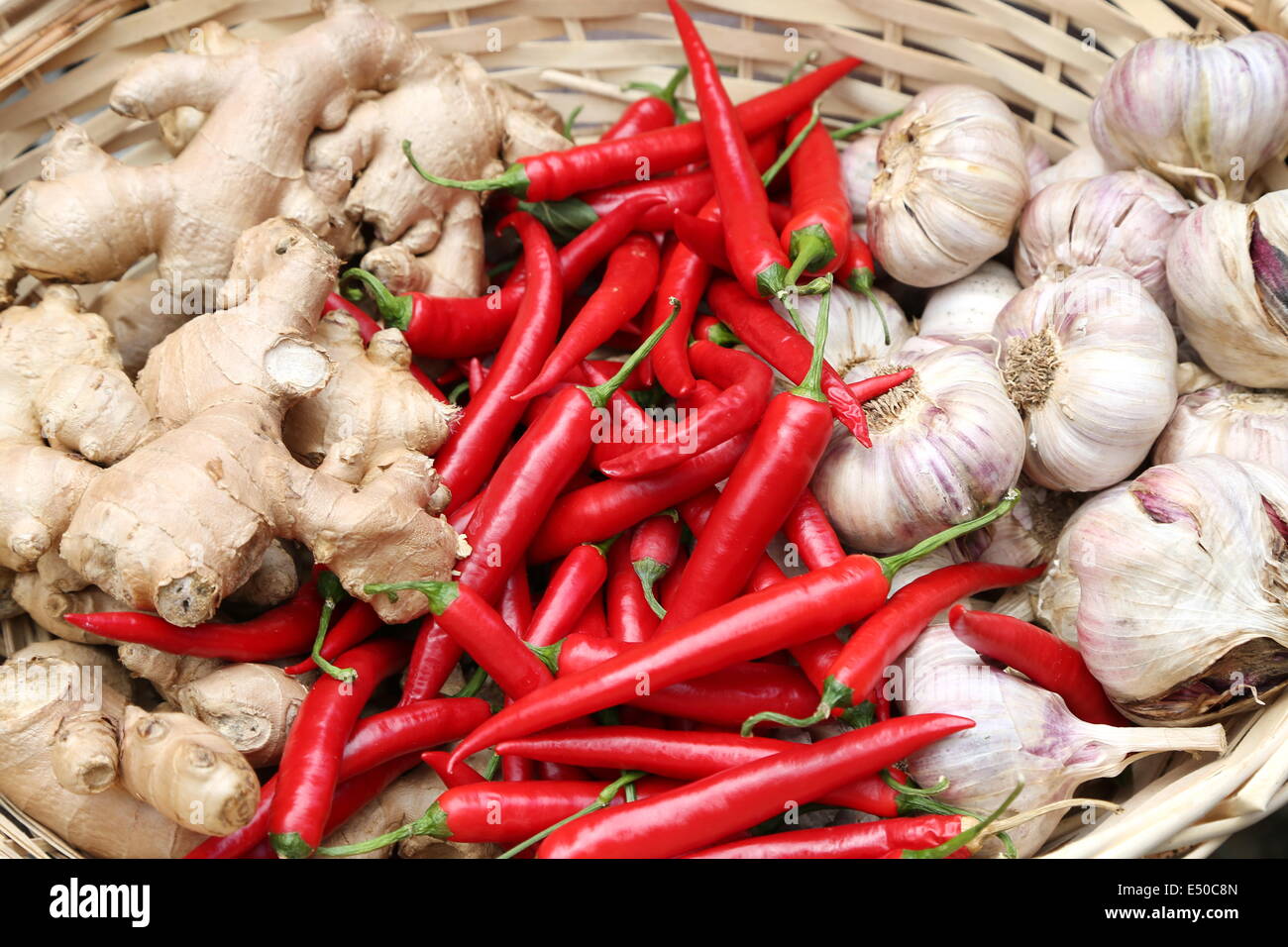 Ginger garlic chilly hi-res stock photography and images - Alamy