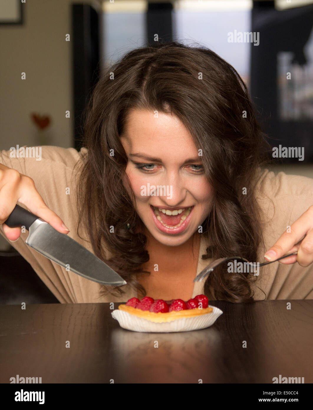 Kill the cake Stock Photo - Alamy