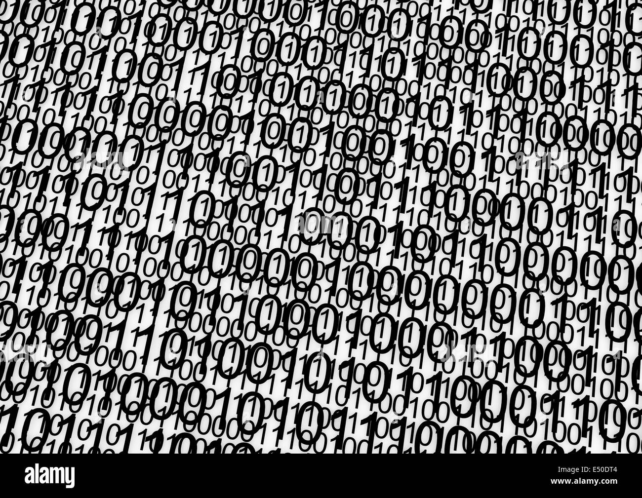 binary in various levels Stock Photo - Alamy