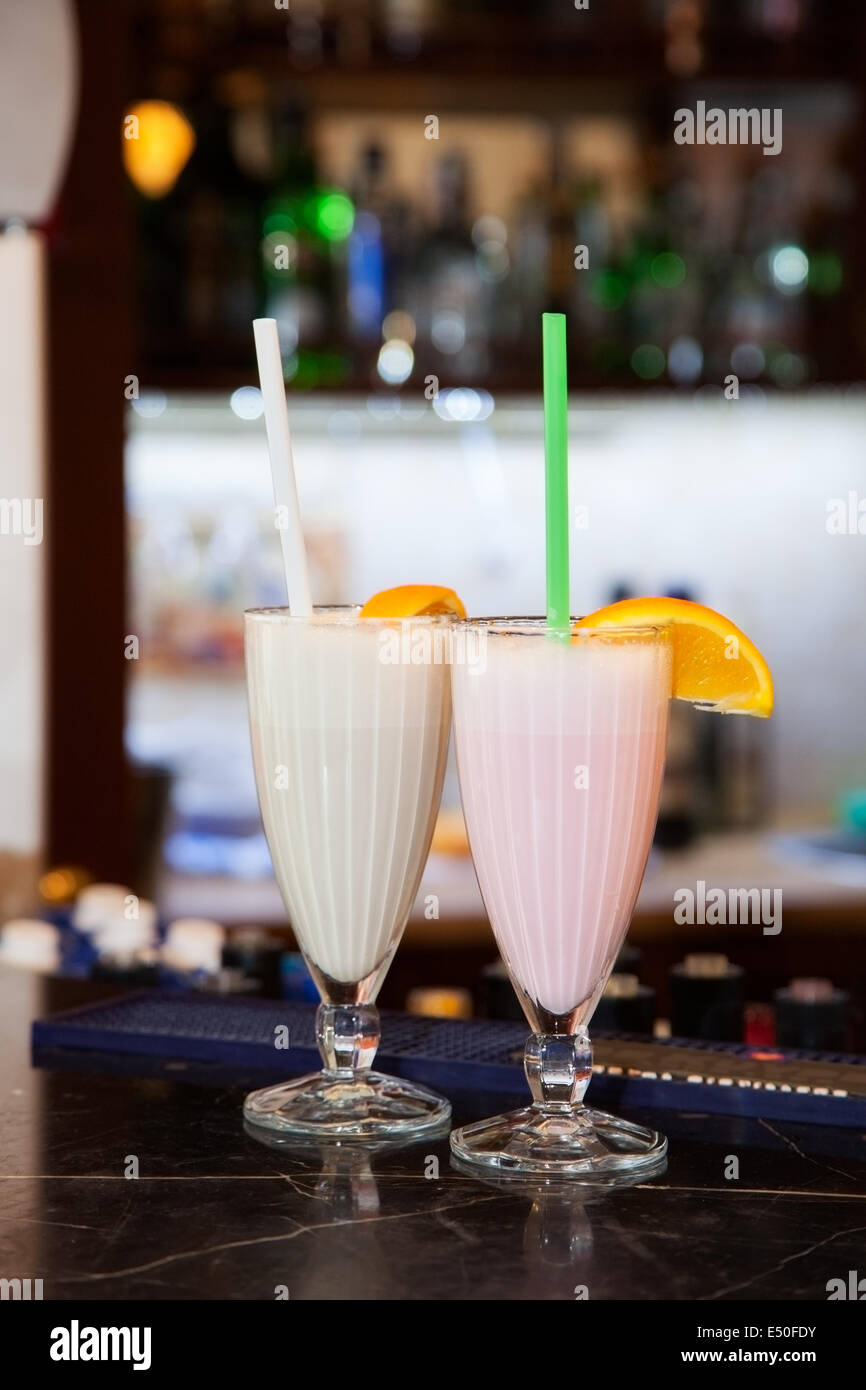 Milk cocktail hi-res stock photography and images - Alamy