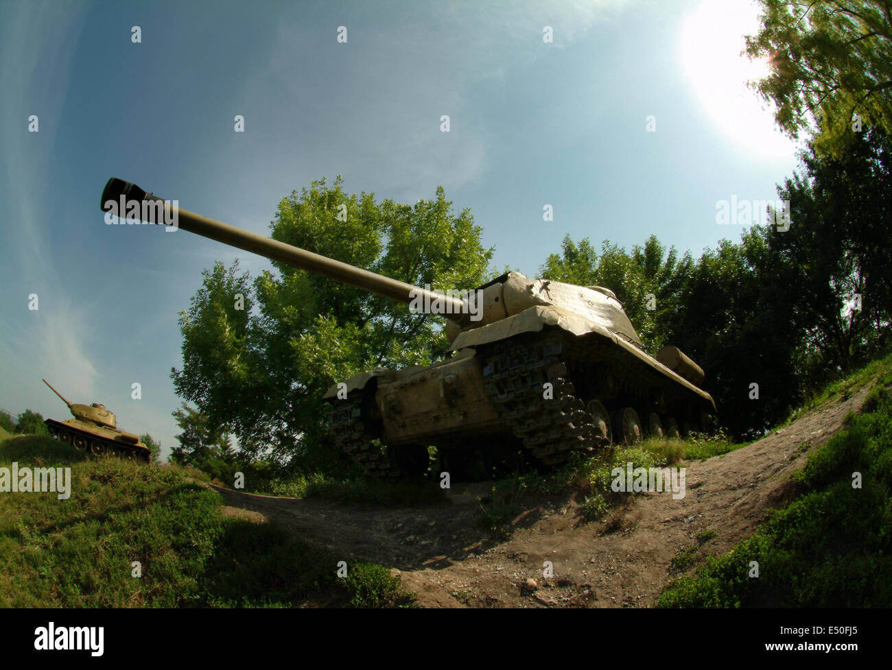Soviet tanks of World War II Stock Photo - Alamy