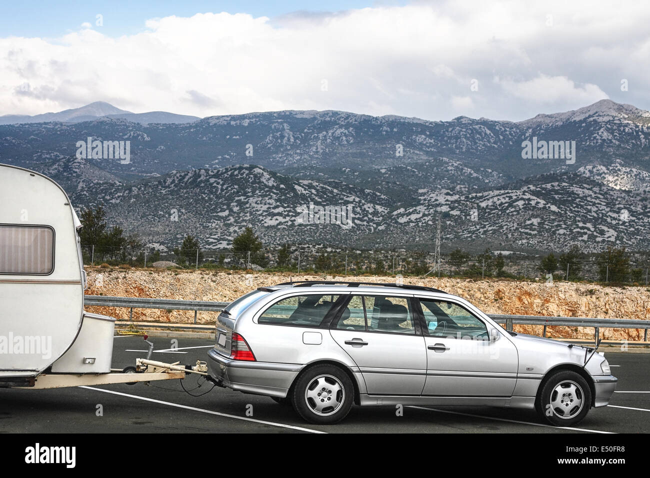 Camping van camper route hi-res stock photography and images - Alamy