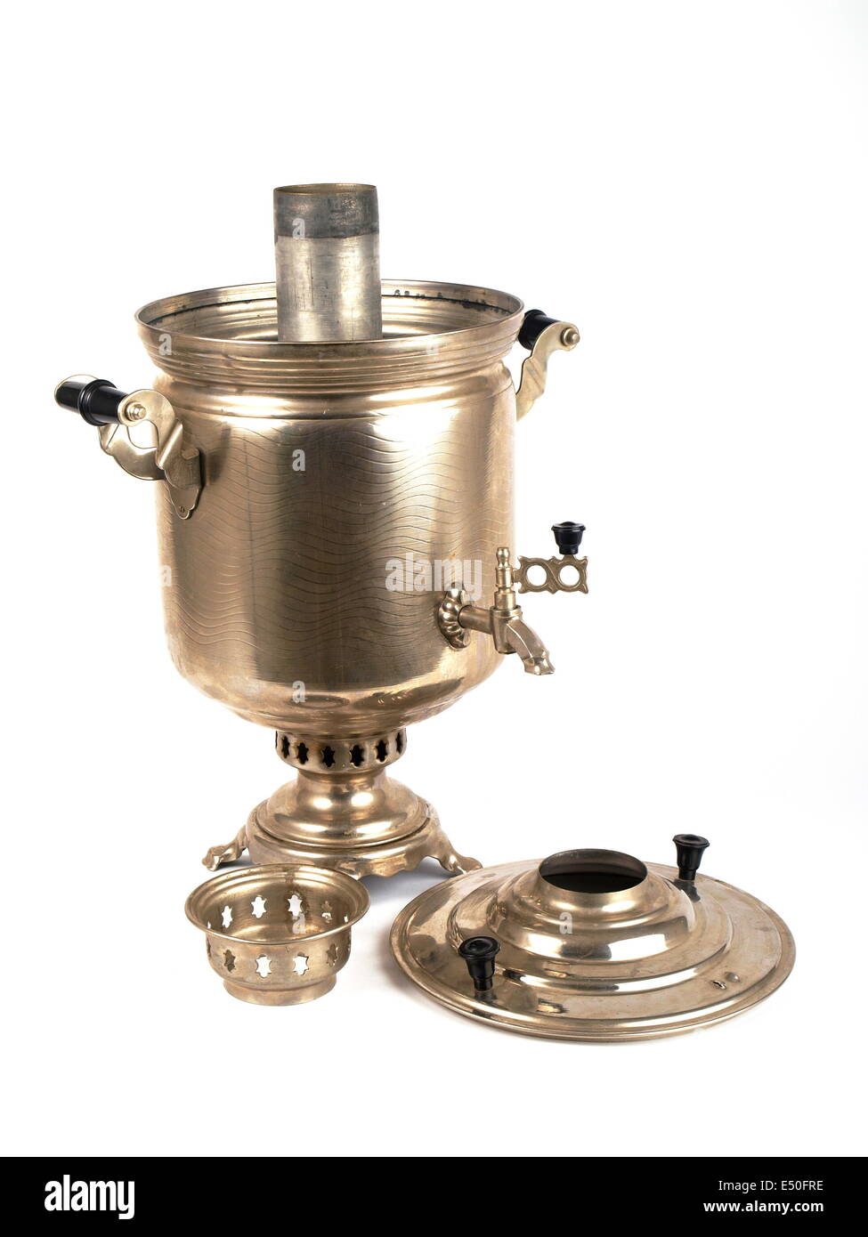 Samovar antique Cut Out Stock Images & Pictures - Alamy