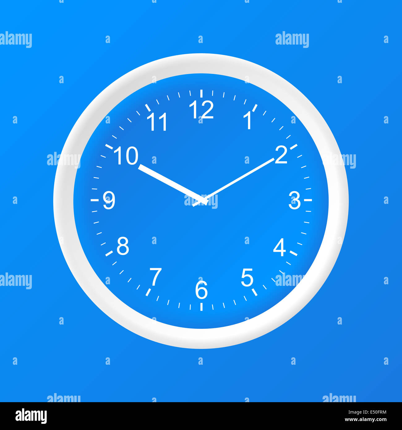 3d clock icon hi-res stock photography and images - Alamy