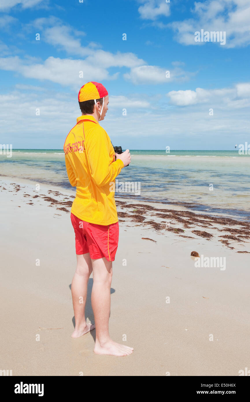 Life guard at beach hi-res stock photography and images - Alamy