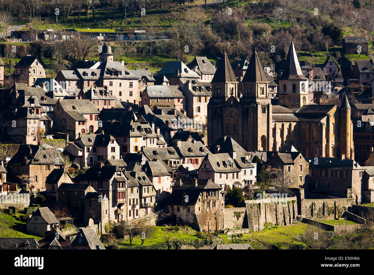 Conques Village High Resolution Stock Photography and Images - Alamy