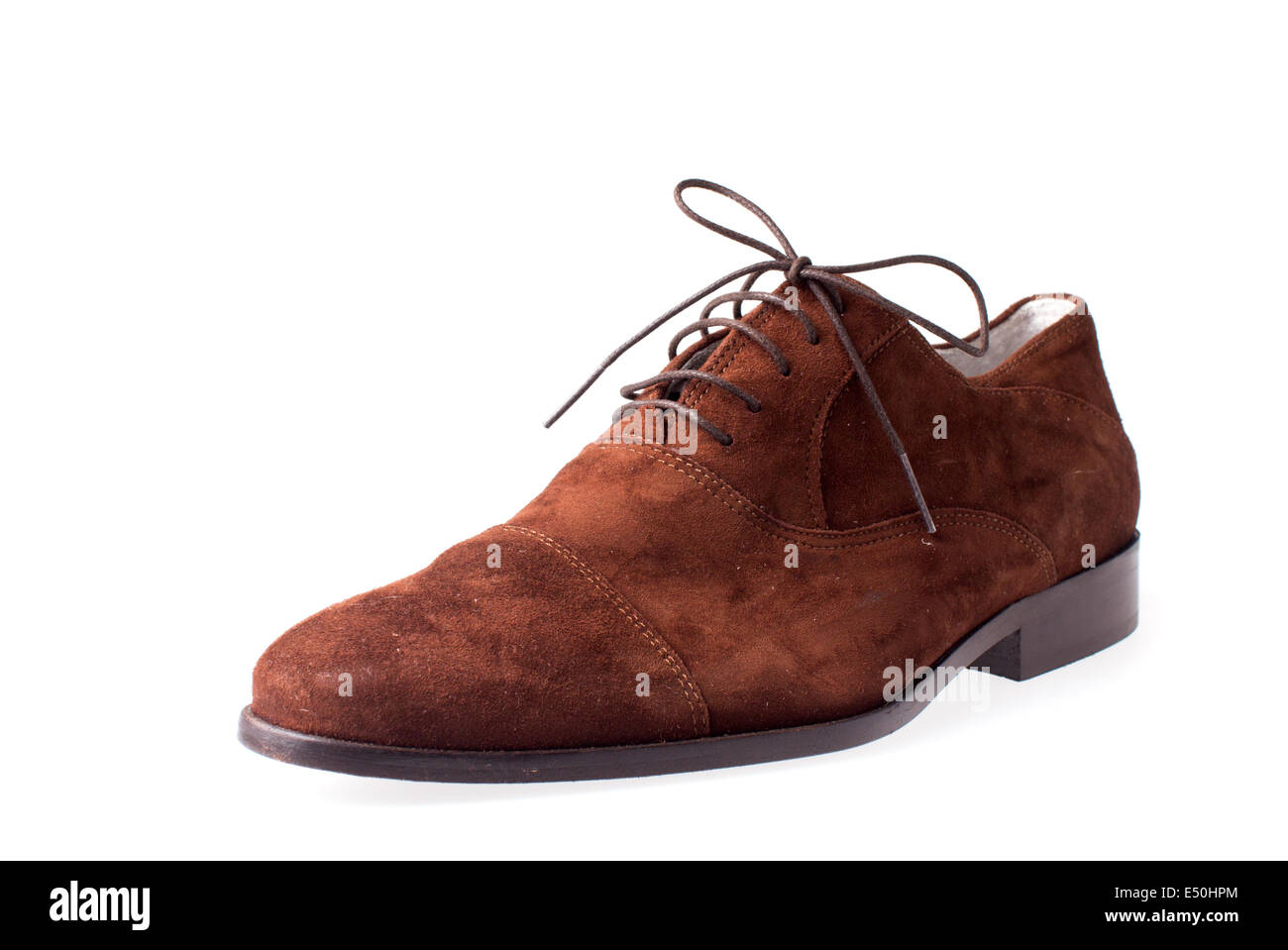 Elegant shoe on white Cut Out Stock Images & Pictures - Alamy