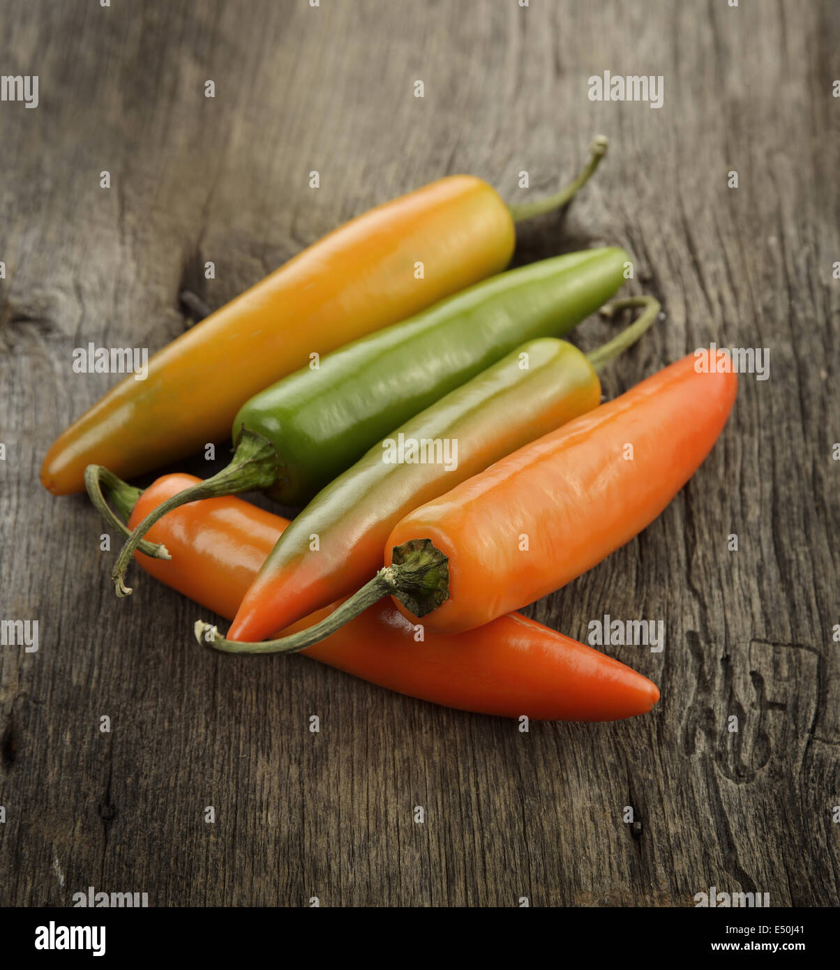 Red And Green Hot Pepper Stock Photo - Alamy