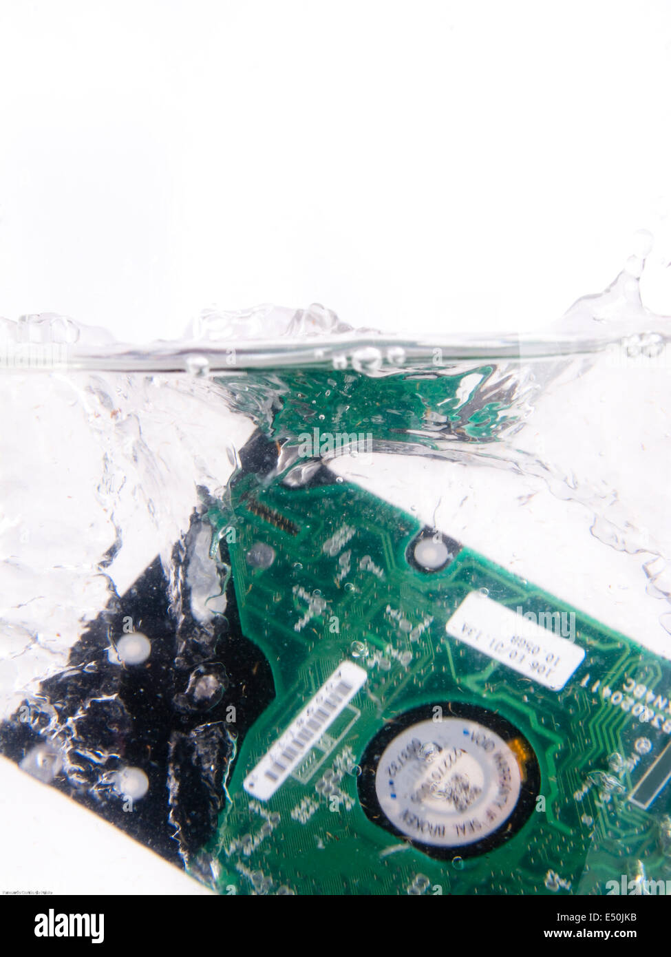 Fresh technology´s picture over white background Stock Photo - Alamy