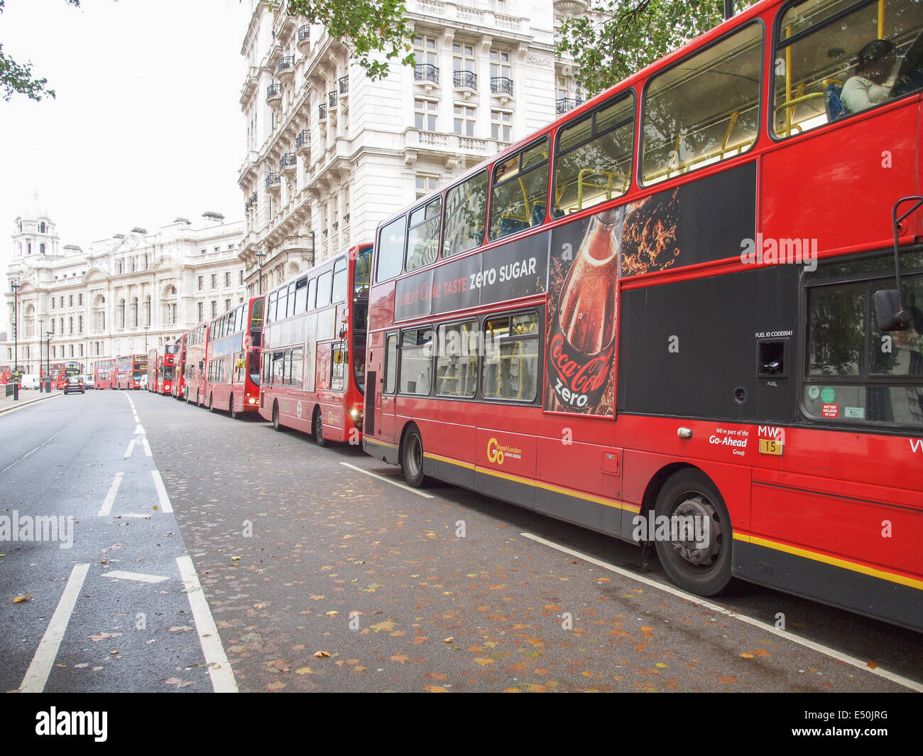 Double decker bus Stock Photo - Alamy