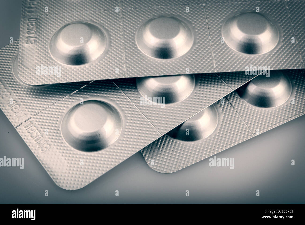 Packs Of Pills Stock Photo - Alamy