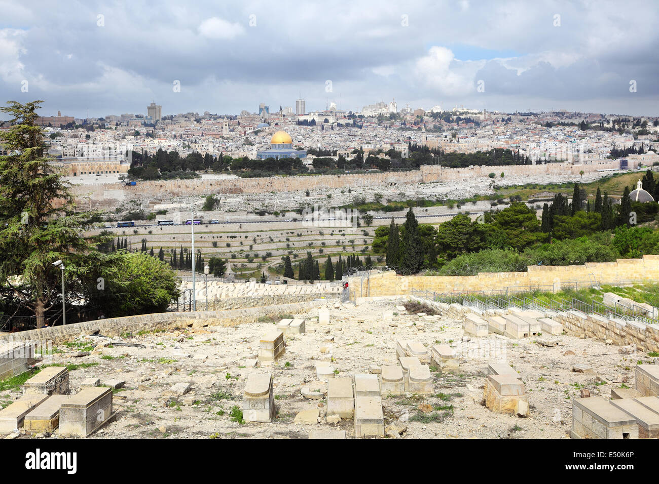Jerusalem panorama hi-res stock photography and images - Alamy