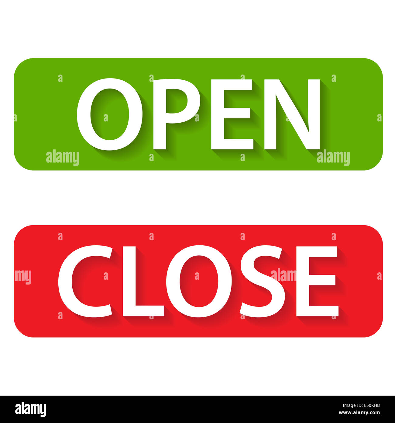 Open close icons hi-res stock photography and images - Alamy