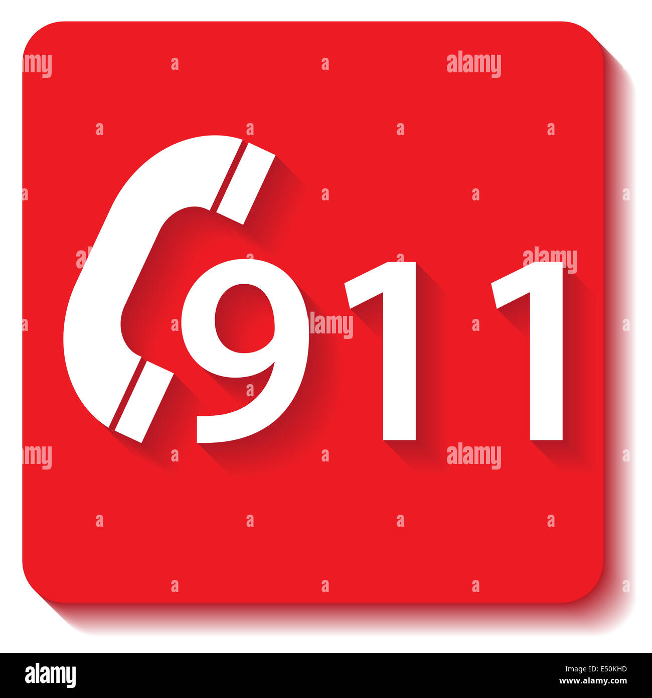 Emergency sos button car Cut Out Stock Images & Pictures - Alamy