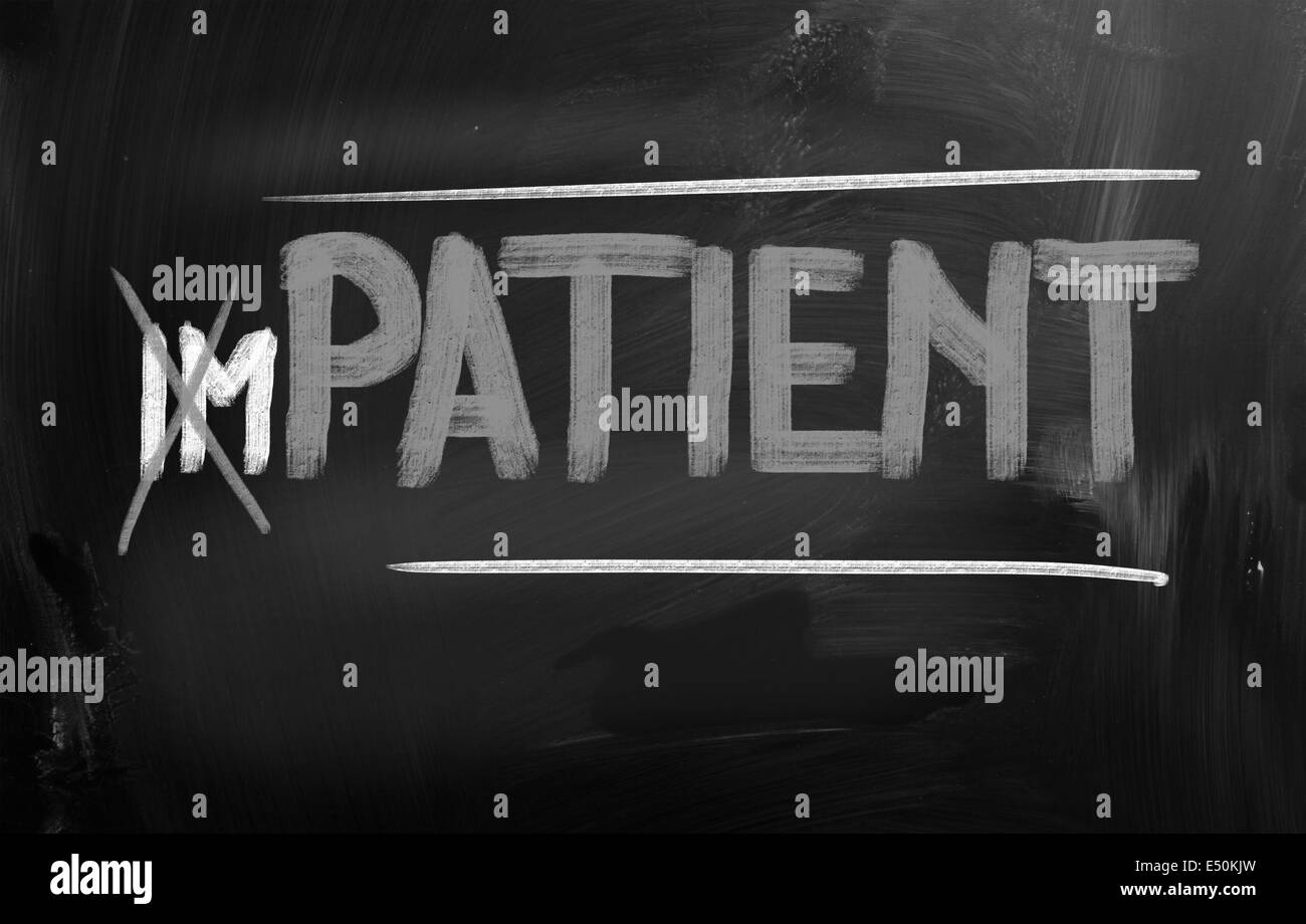 Patient word hi-res stock photography and images - Alamy