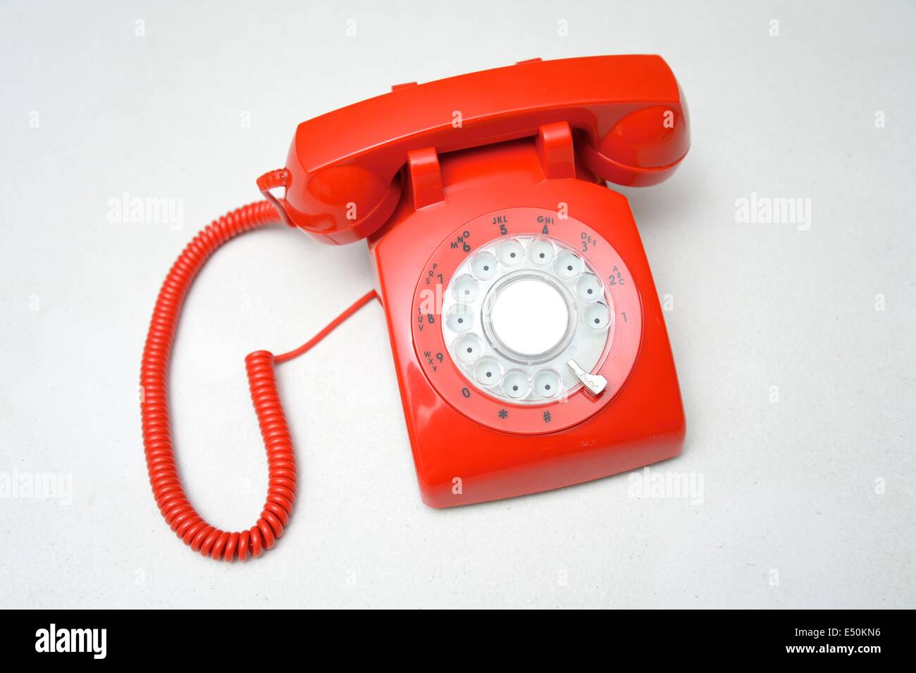 Silver phone handset hi-res stock photography and images - Alamy