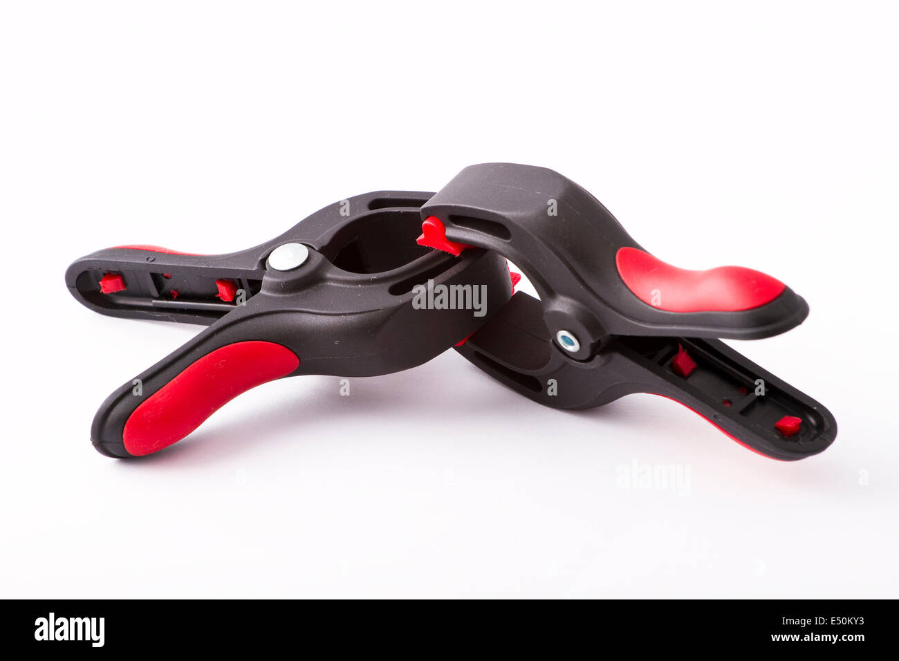 Electrical clamps Cut Out Stock Images & Pictures - Alamy