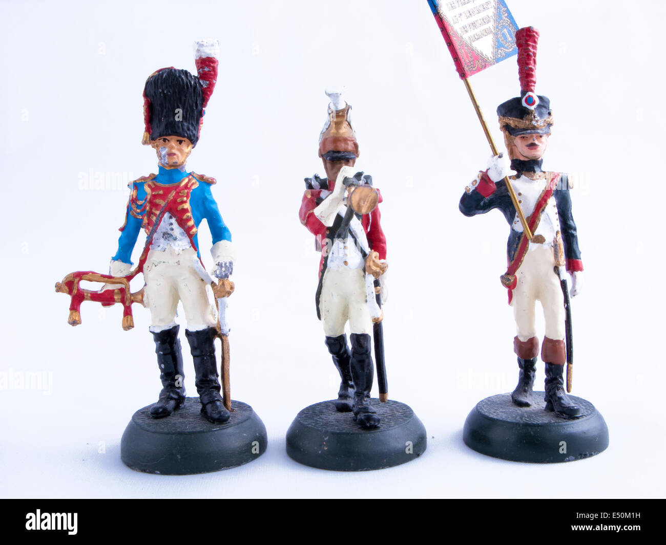 Picture of a tin soldiers, vintage toys Stock Photo - Alamy