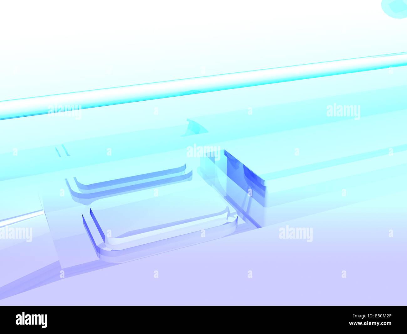 Illustration with shine effects and metal texture Stock Photo - Alamy