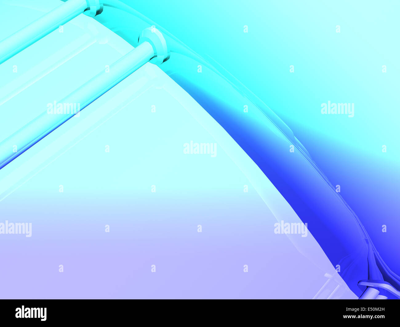 Illustration with shine effects and metal texture Stock Photo - Alamy