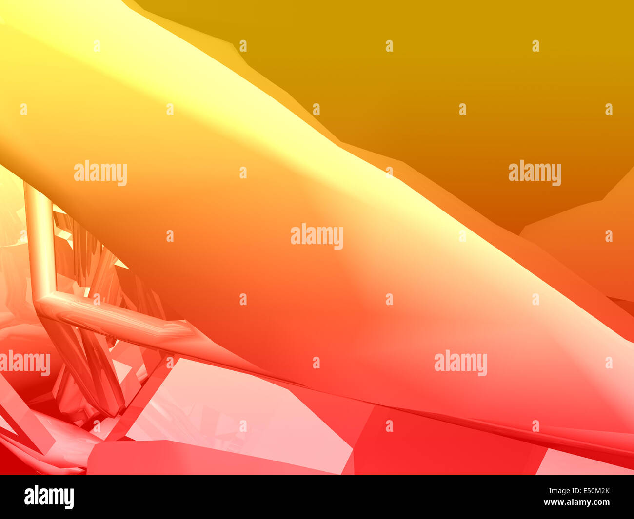 Illustration with shine effects and metal texture Stock Photo - Alamy