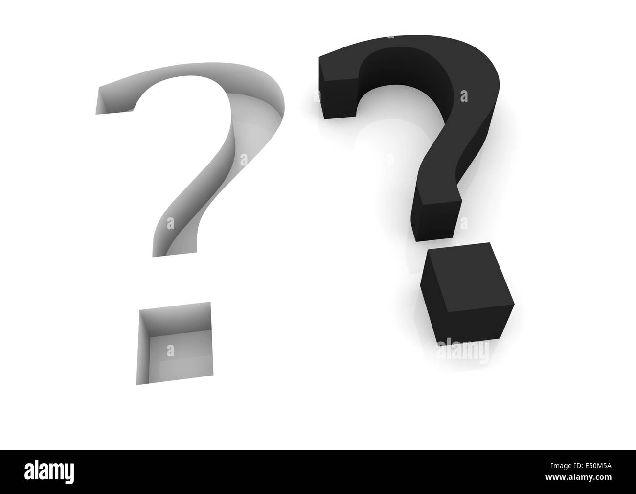 question or answer Stock Photo - Alamy