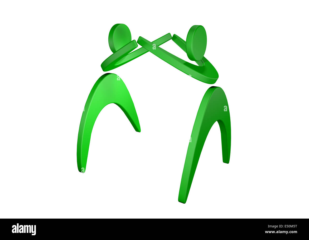 a green figure Stock Photo - Alamy