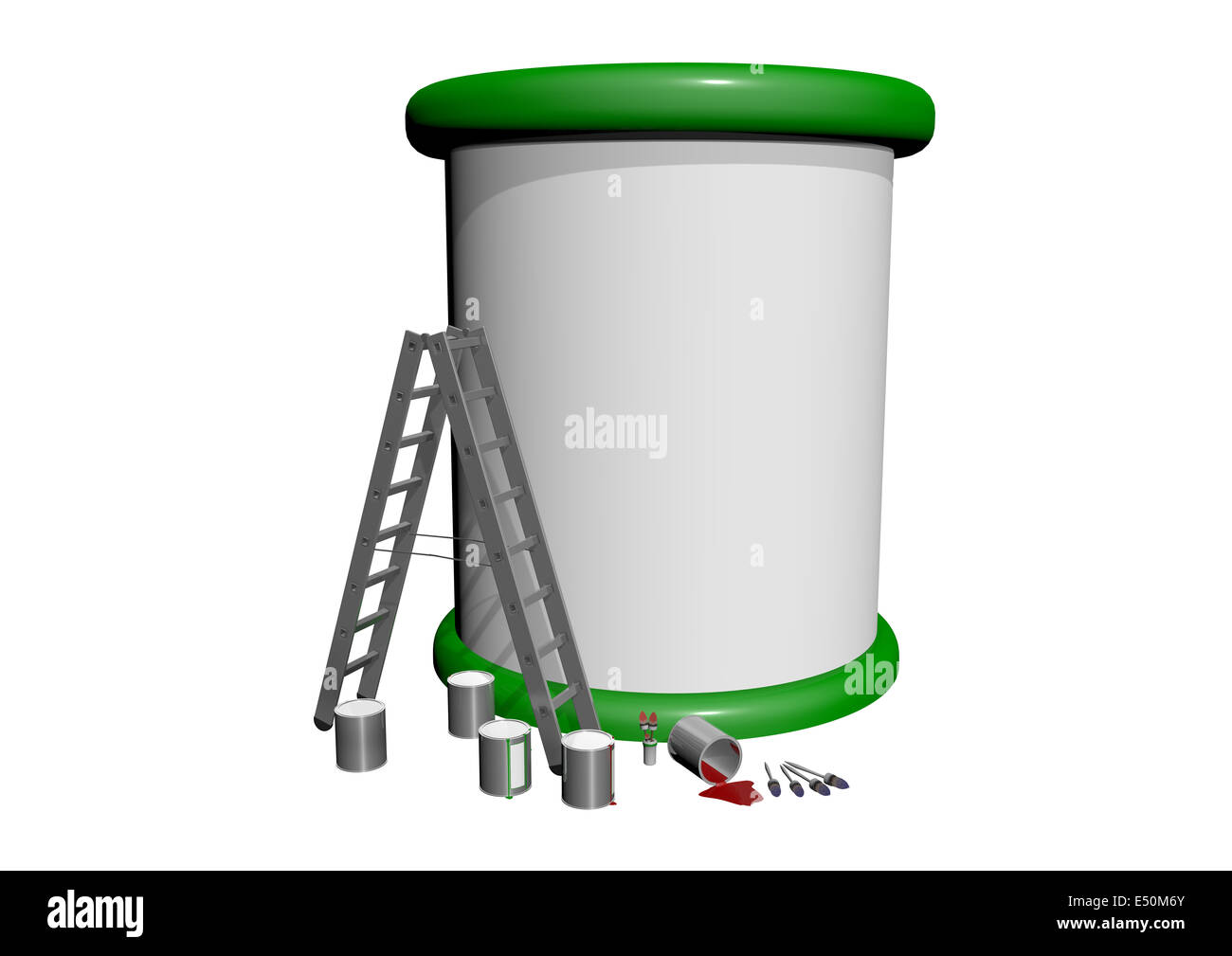 Advertising poster sign Cut Out Stock Images & Pictures - Alamy