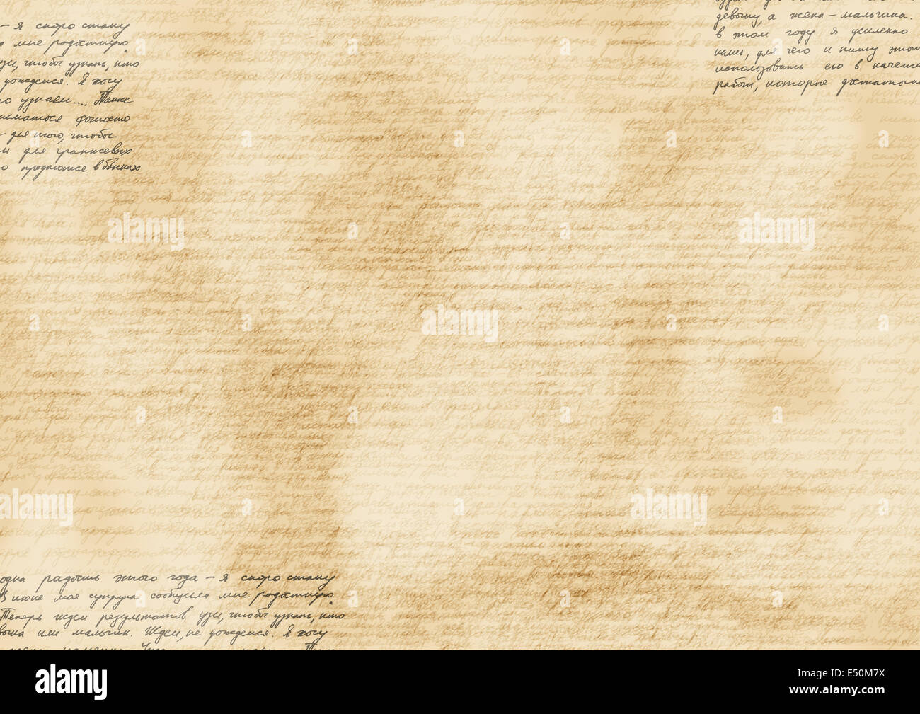 Text on old paper as a background Stock Photo - Alamy