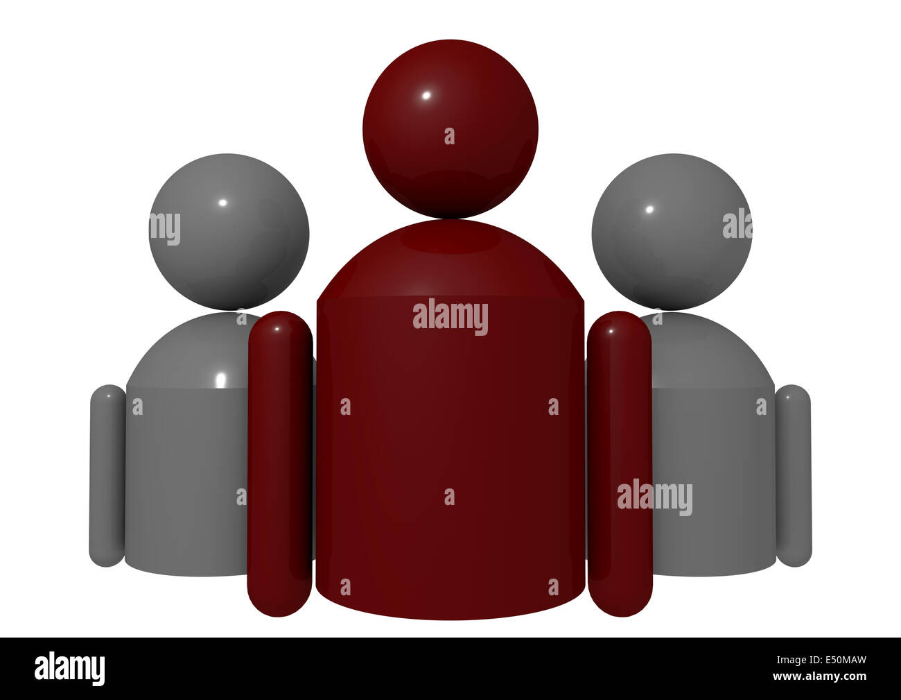Group people standing community stick hi-res stock photography and ...