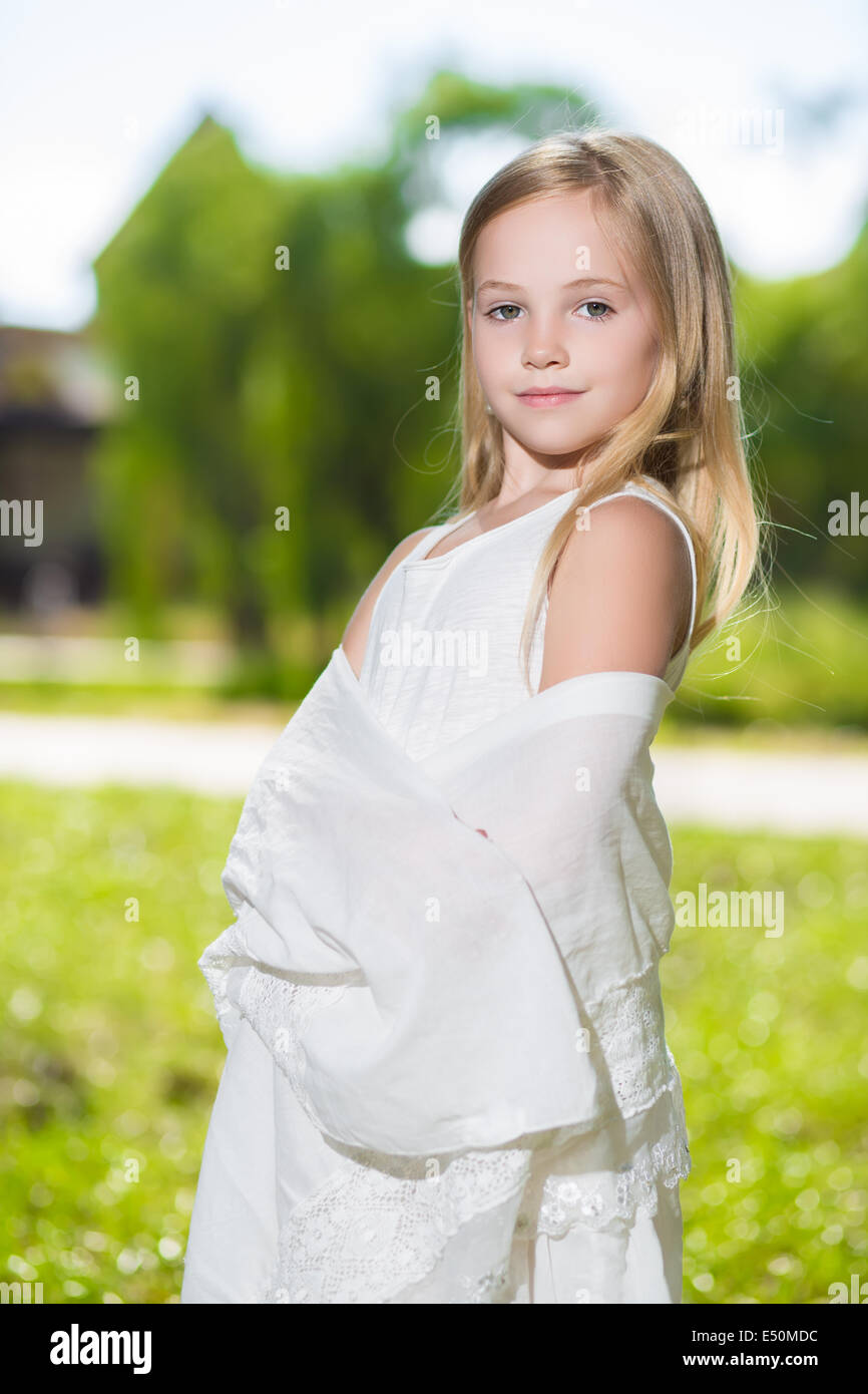 Portrait of nice girl Stock Photo - Alamy