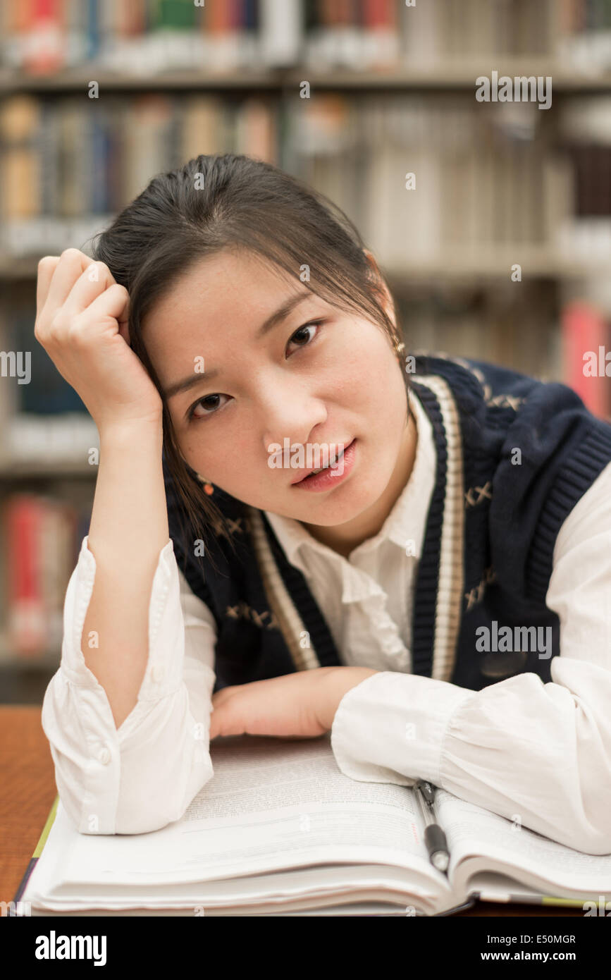 Student studying desk hi-res stock photography and images - Alamy