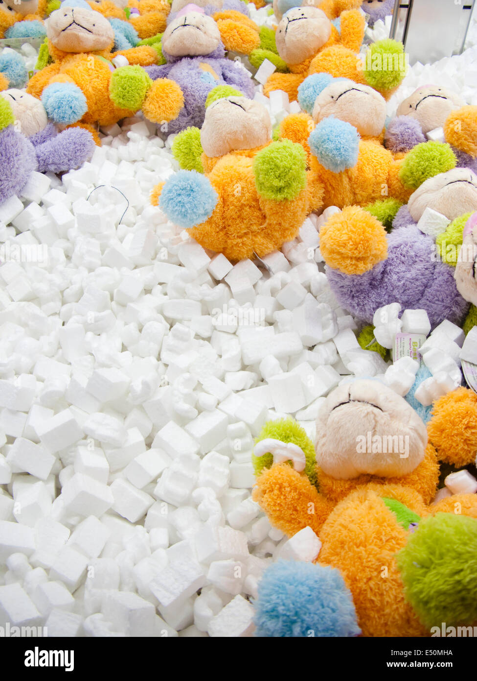 plush´ picture with vivid colors Stock Photo - Alamy